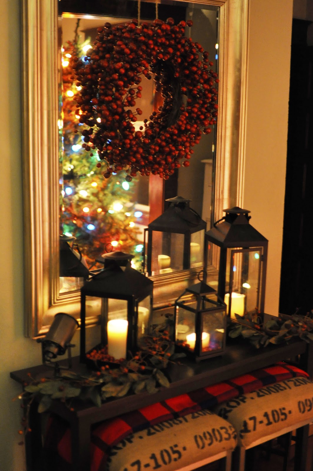 Lantern decorating ideas for christmas Easyday